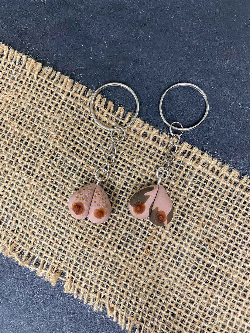 Custom Boob Keychains – Trinkets by Amanda Booth
